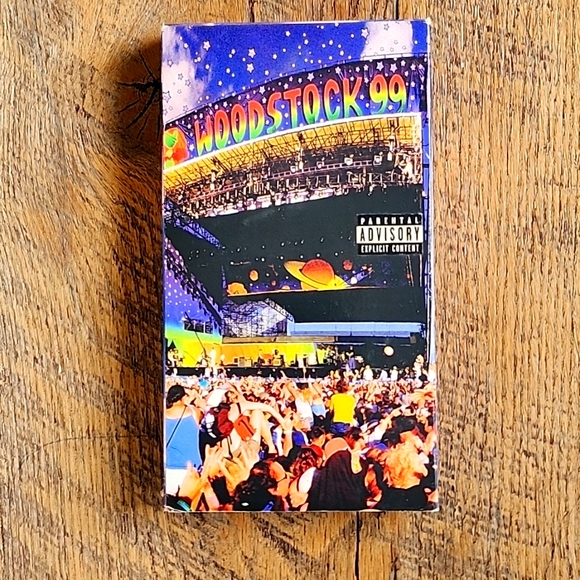 Media | Woodstock 99 Vhs | Poshmark